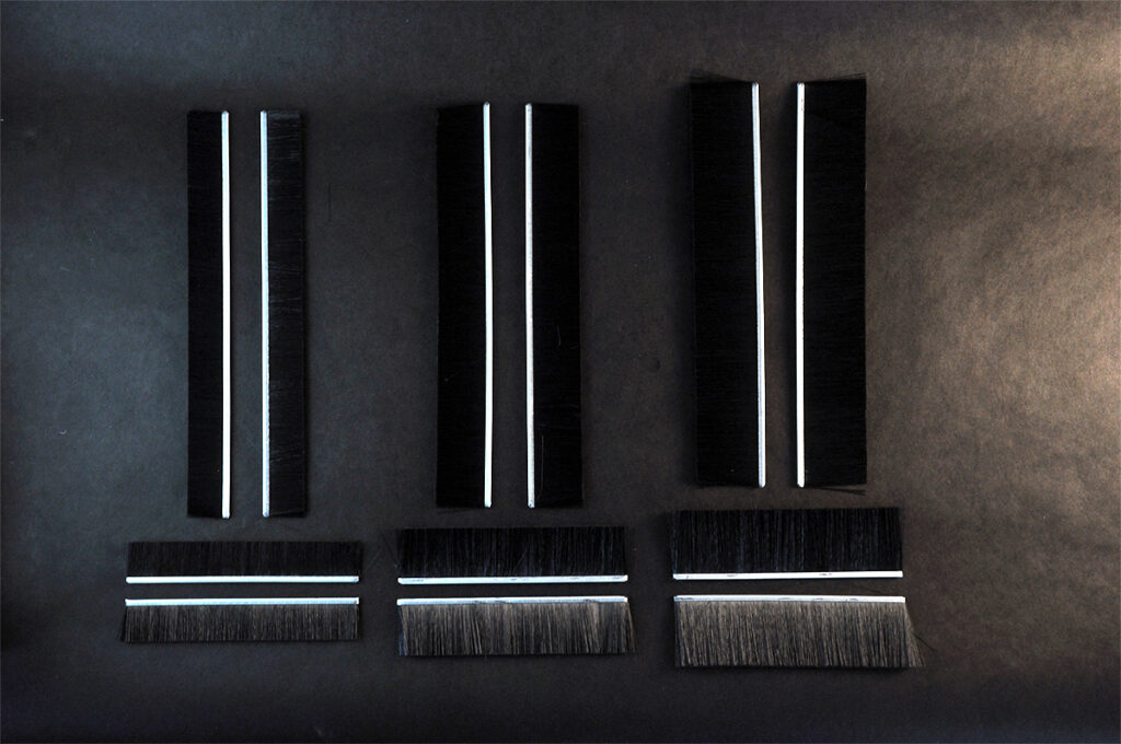 Sealing brushes - TOTsled | Dustless router sled system