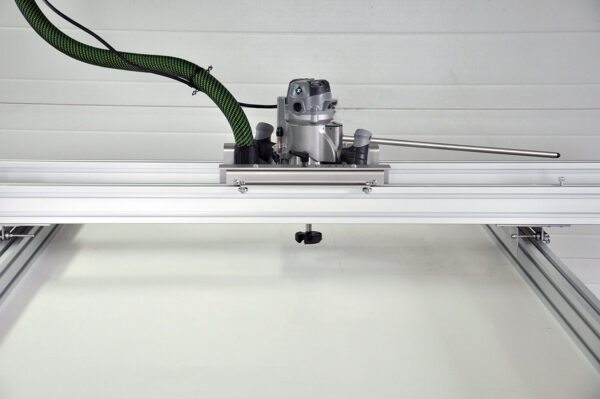 About - TOTsled | Dustless router sled system