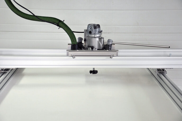 About - TOTsled | Dustless router sled system