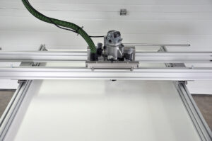 Router Sled - TOTsled | Dustless router sled system