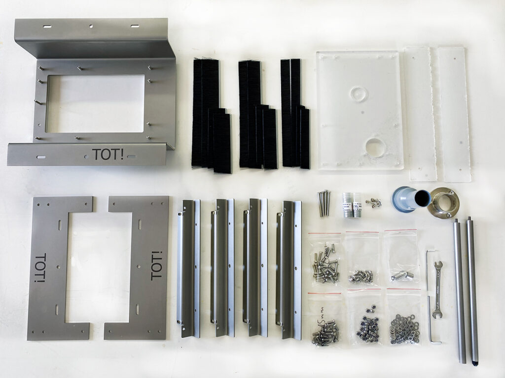 TOTsled XL Kit - TOTsled | Dustless router sled system