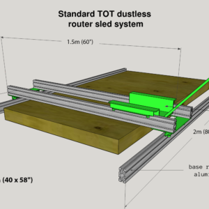 TOTsled | Dustless Router Sled System - Store