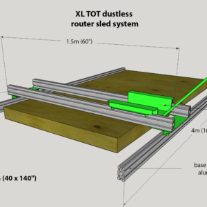 TOTsled | Dustless Router Sled System - Store